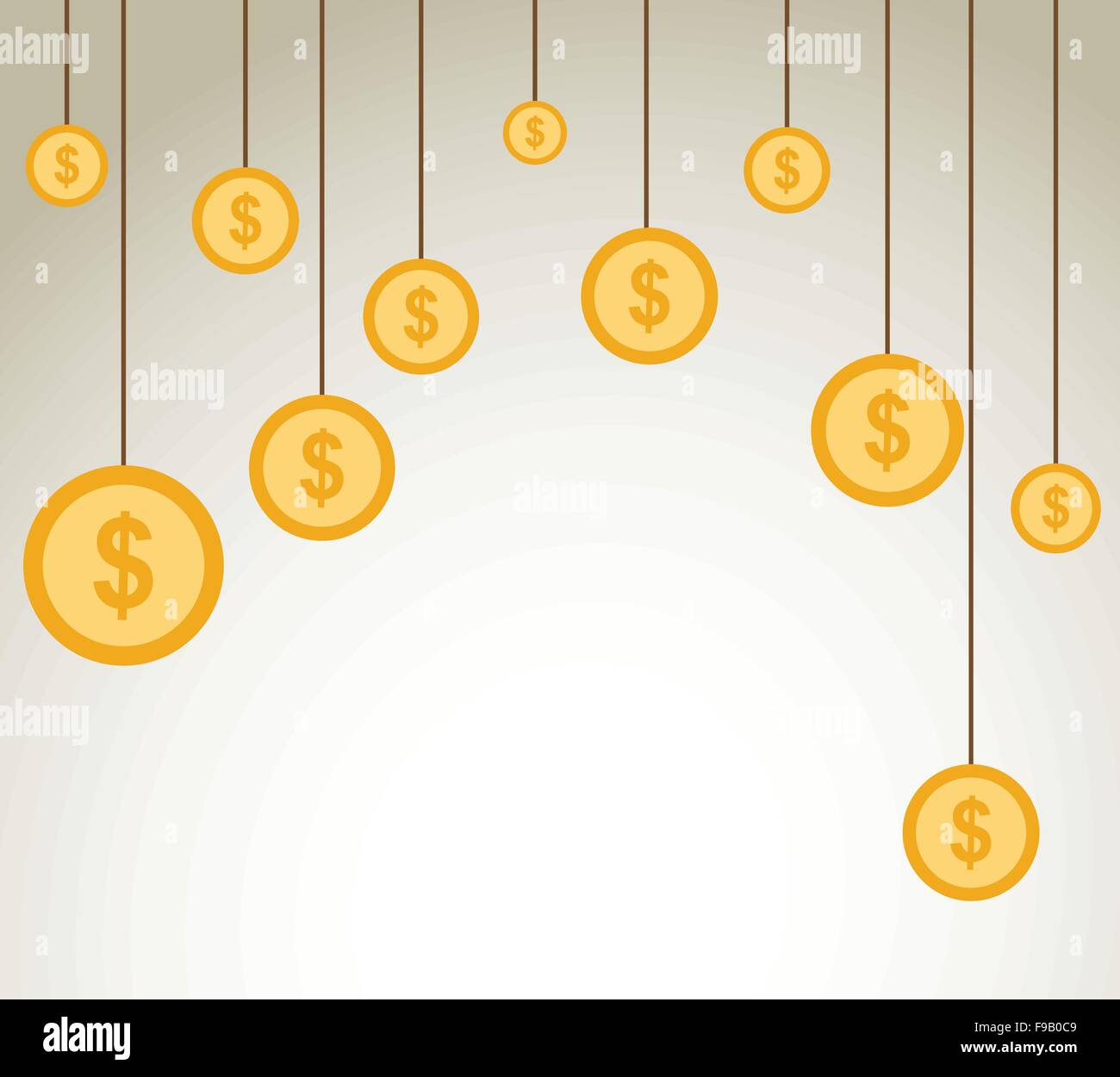 Coin dollars background vector design Stock Vector Image & Art - Alamy