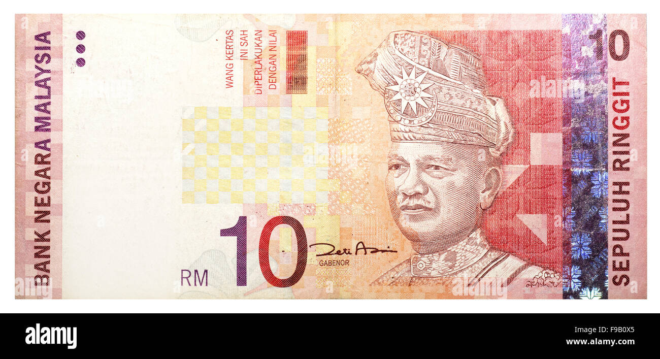 10 Malaysian Ringgit Stock Photo Alamy