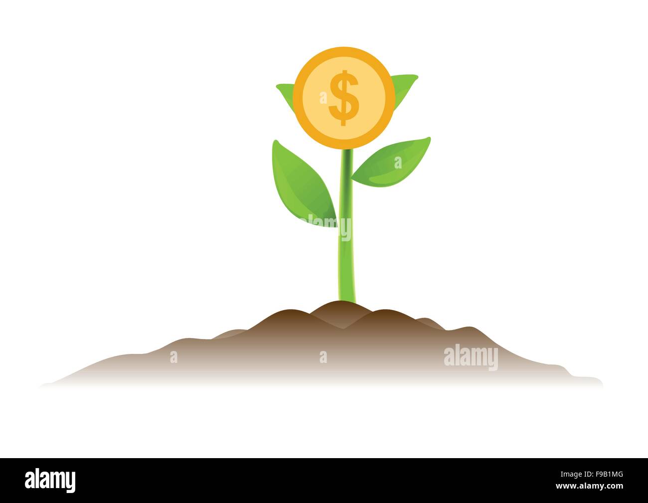 Tree investment Stock Vector Images - Alamy