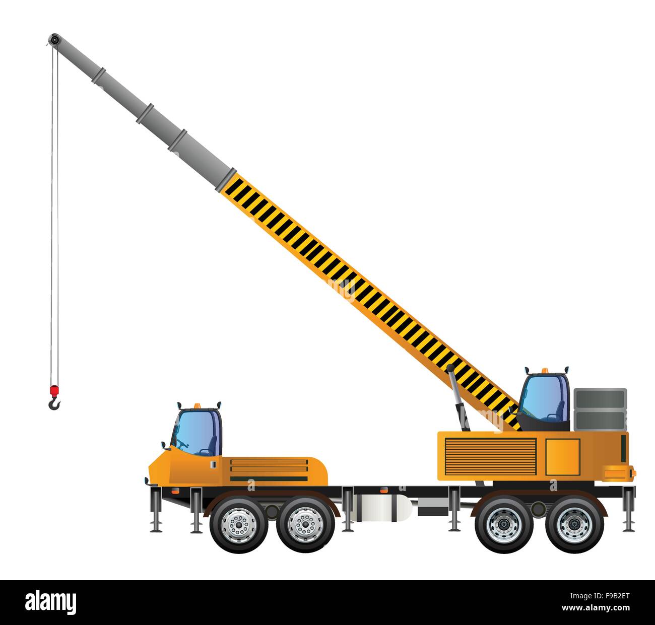 Crane vector vectors hi-res stock photography and images - Alamy