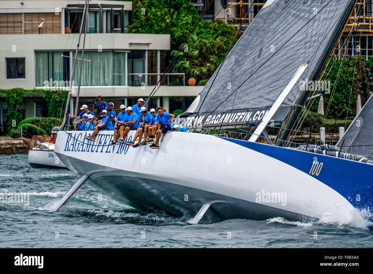 15.12.2015. Sydney, Australia. 2015 SOLAS Big Boat Challenge. Supermaxi ...