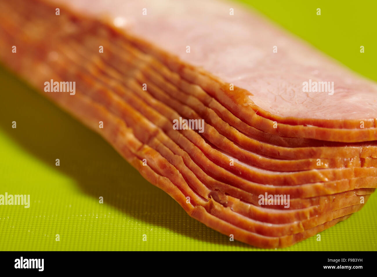 raw sliced turkey bacon Stock Photo - Alamy