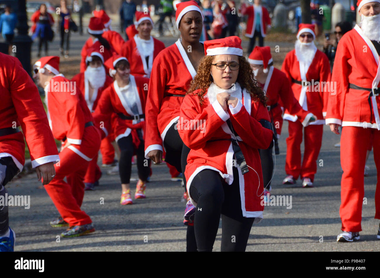 Santa run dog hi-res stock photography and images - Alamy