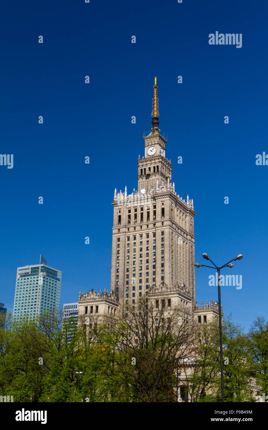 Palace of Culture and Science, Warsaw, Poland Stock Photo - Alamy