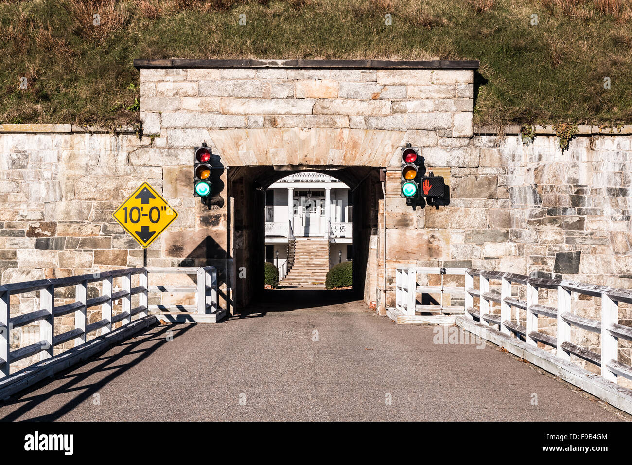Fort Monroe in Hampton, Virginia Bridge and Tunnel Stock Photo - Alamy