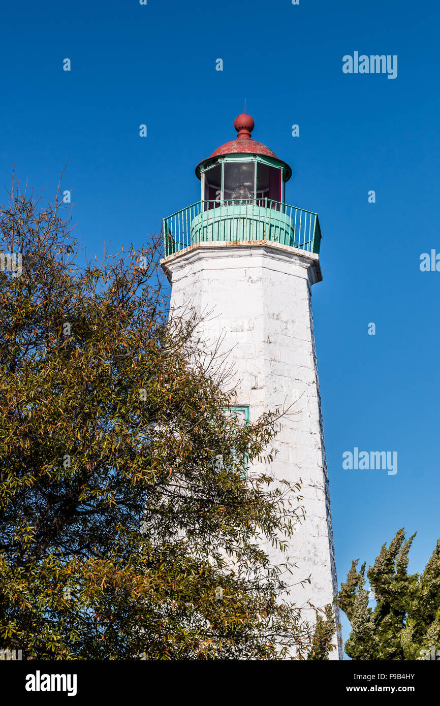Old Point Comfort lighthouse in Hampton, Virginia Stock Photo - Alamy