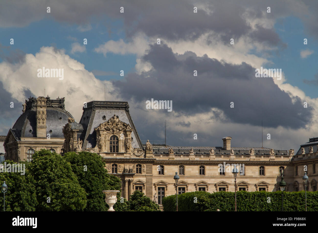 PARIS - JUNE 7: Louvre building on June 7, 2012 in Louvre Museum, Paris ...