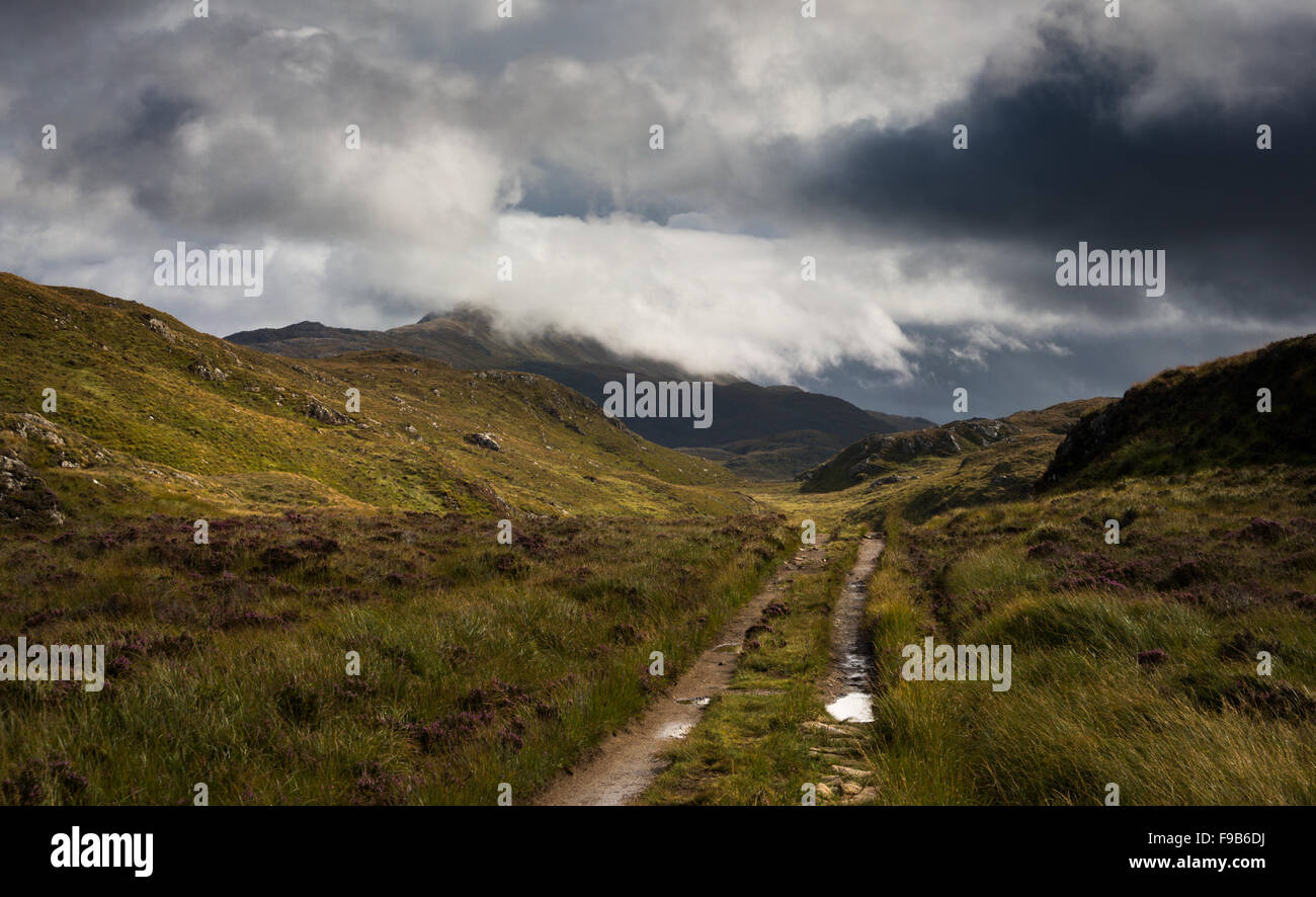 The track to Canisp and Suilven in Assynt Scotland Stock Photo - Alamy
