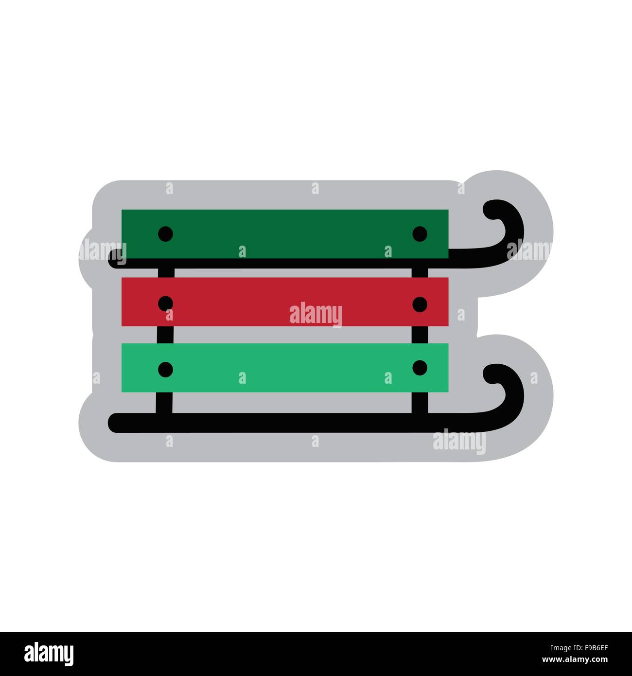 Sledges Cut Out Stock Images & Pictures - Alamy