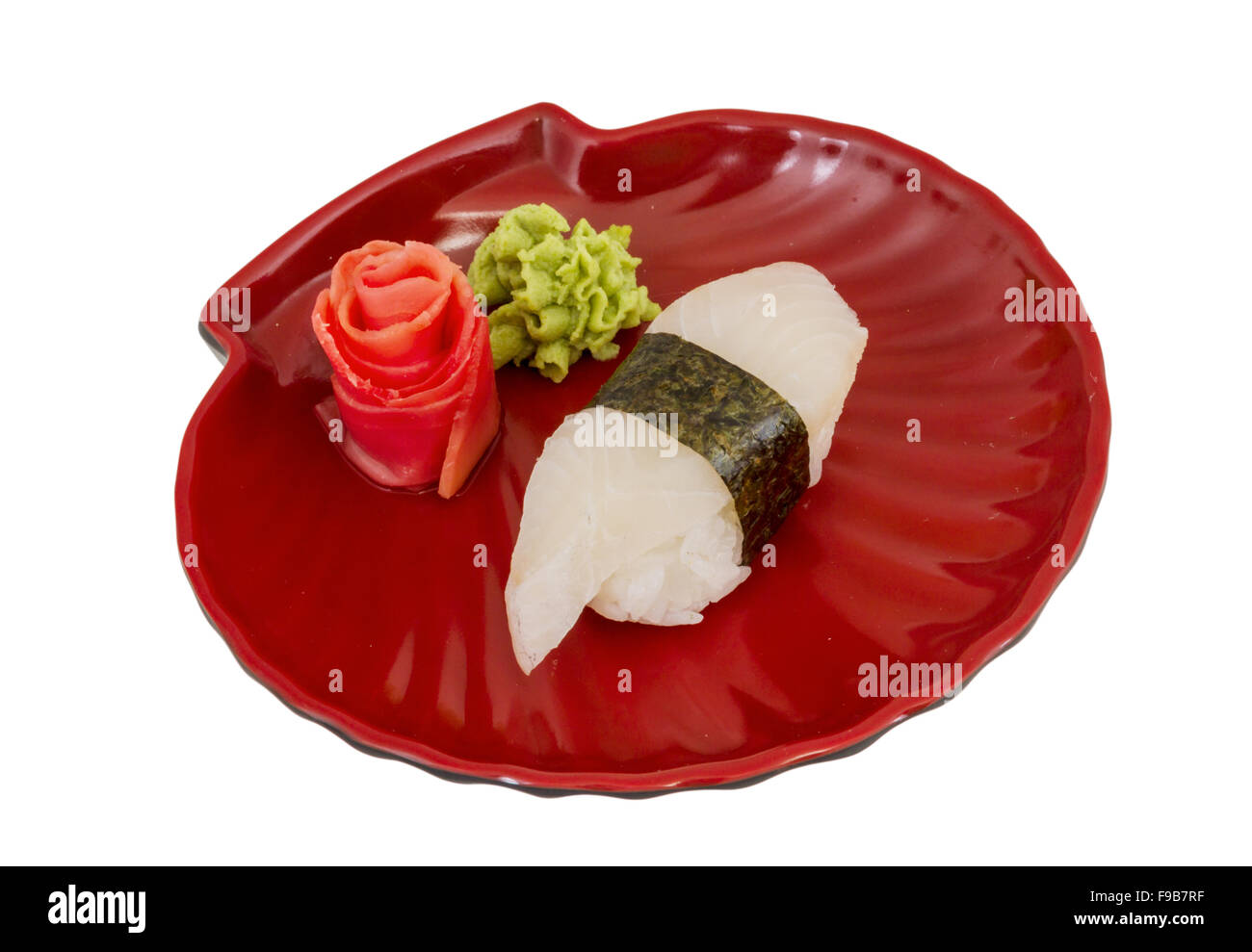 White fish sushi Stock Photo - Alamy