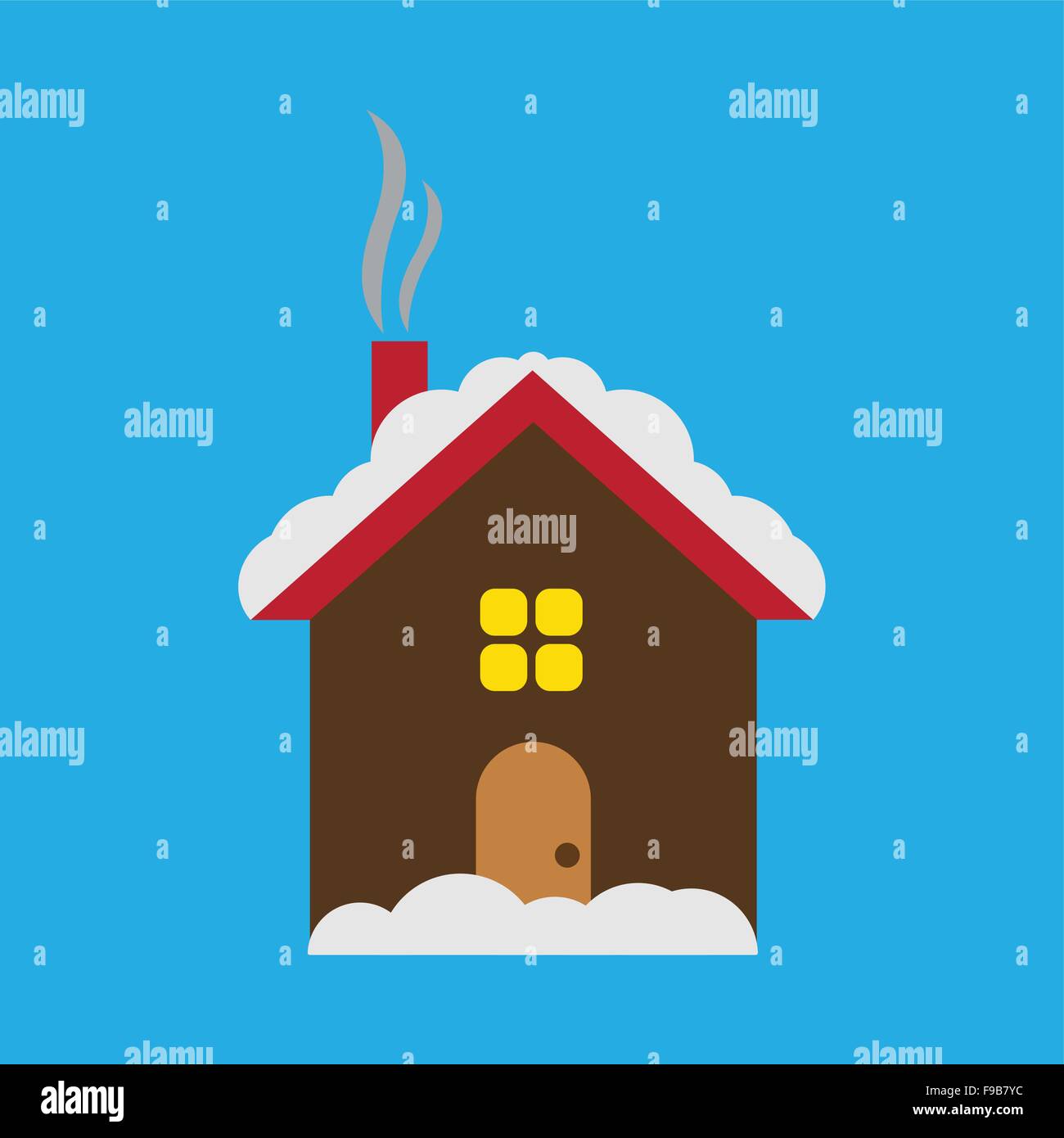 Outdoor under the snow Stock Vector Images - Alamy