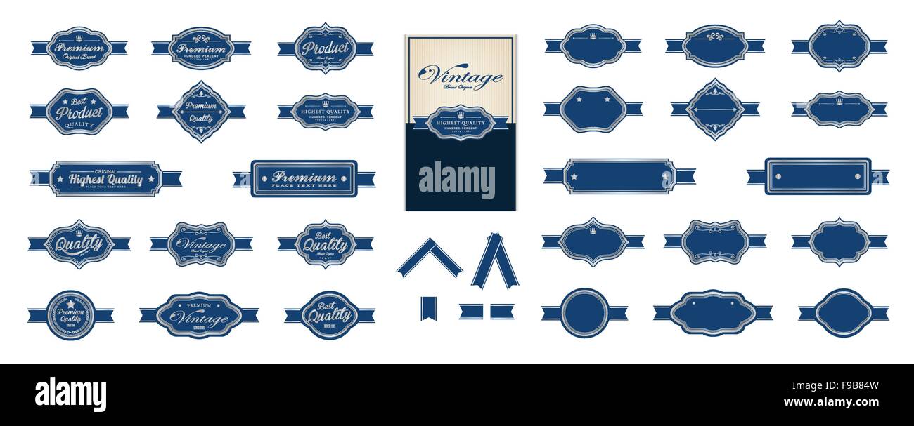 Luxury soft blue premium Stock Vector Images - Alamy