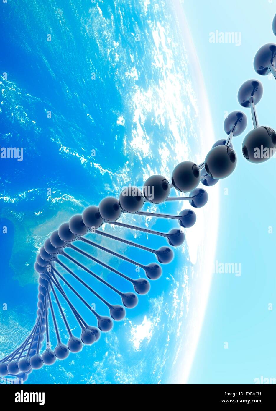 Dna and earth hi-res stock photography and images - Alamy