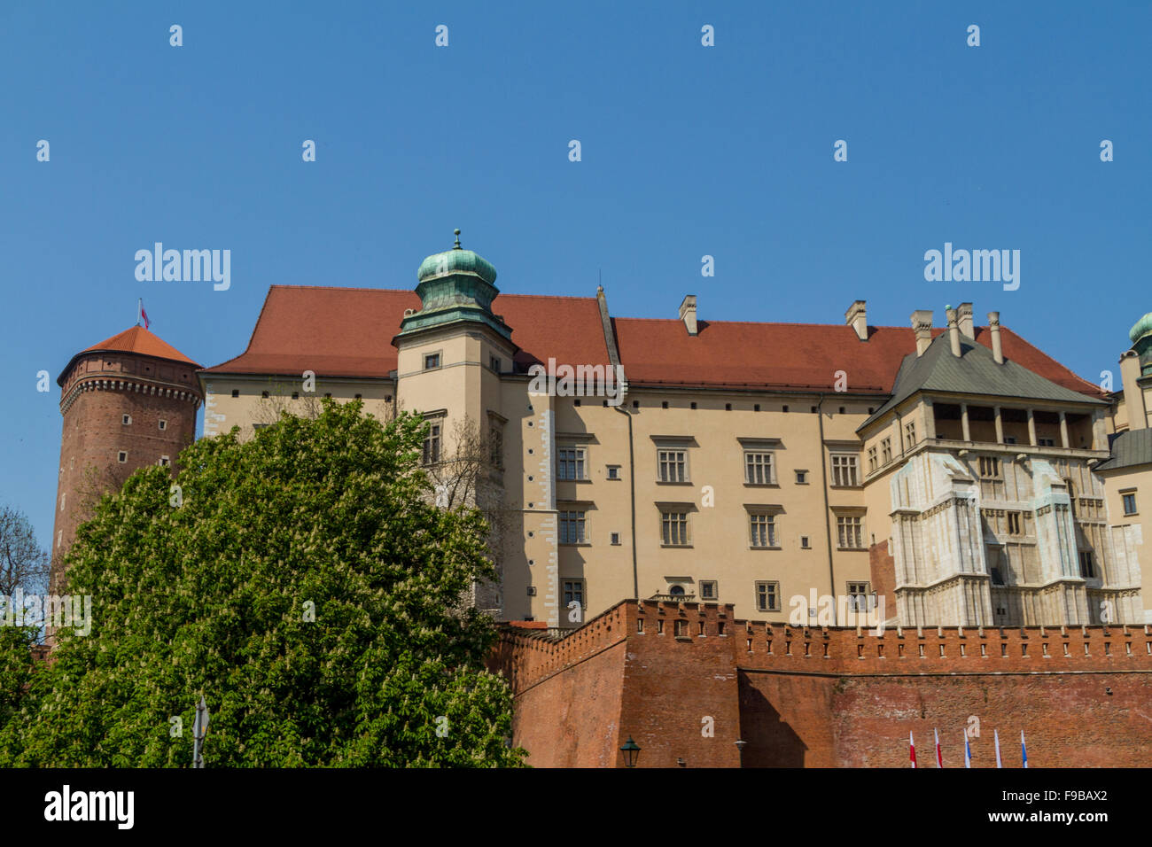 Royal castle in Wawel, Krakow Stock Photo - Alamy