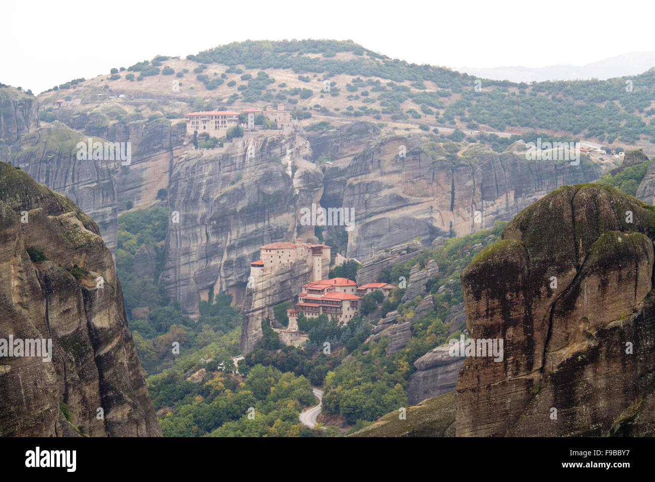 Meteora Monasteries, Greece Stock Photo - Alamy