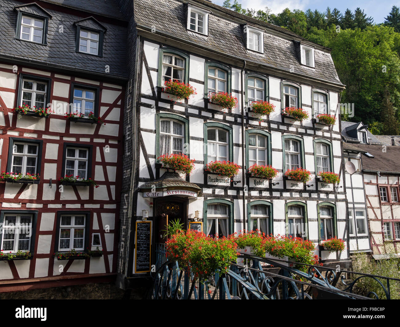 Germany old half timber house houses building buildings hi-res stock ...
