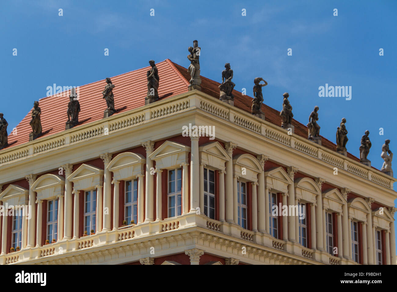 Potsdam city old buildings Stock Photo - Alamy