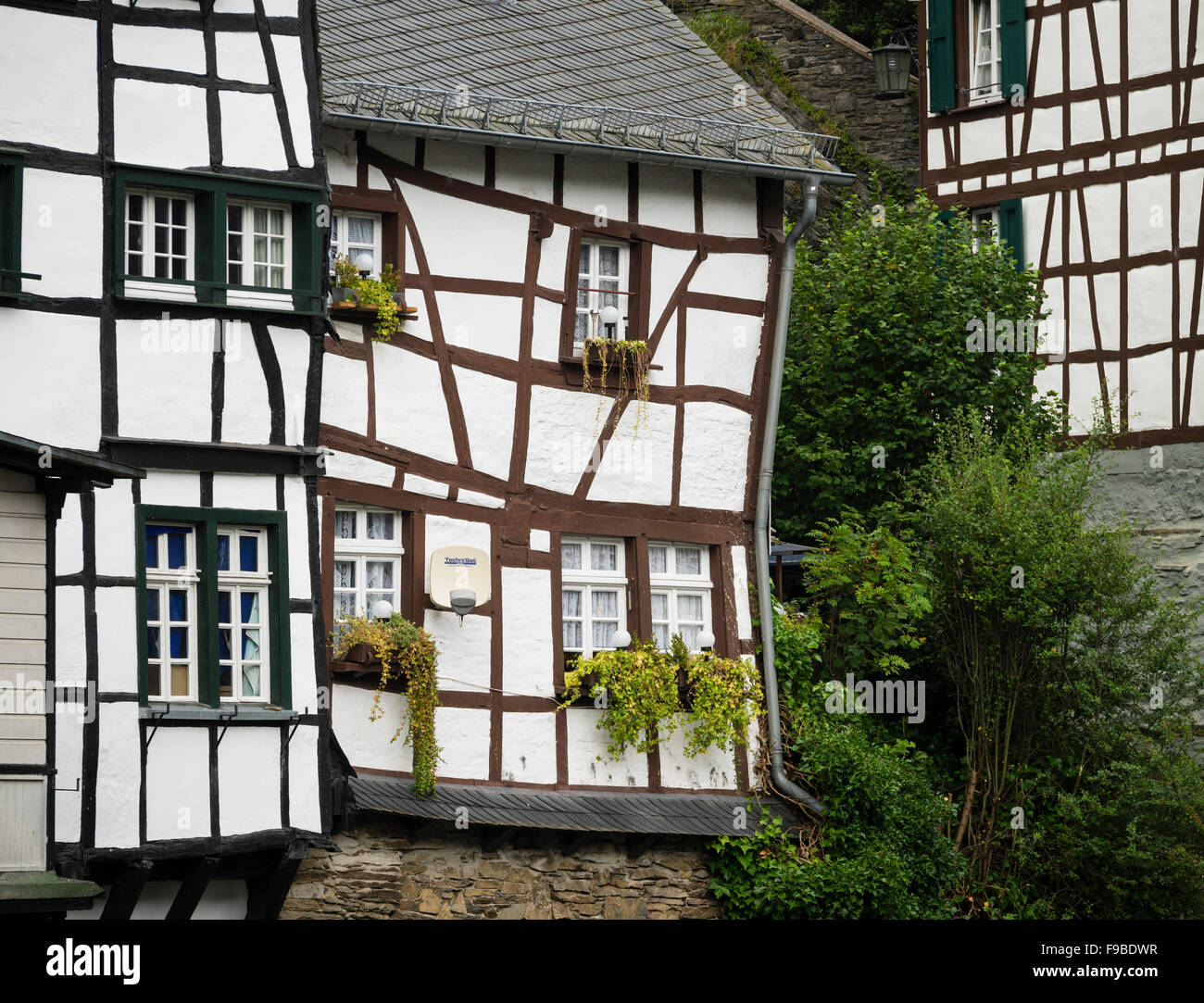 Germany old half timber house houses building buildings hi-res stock ...