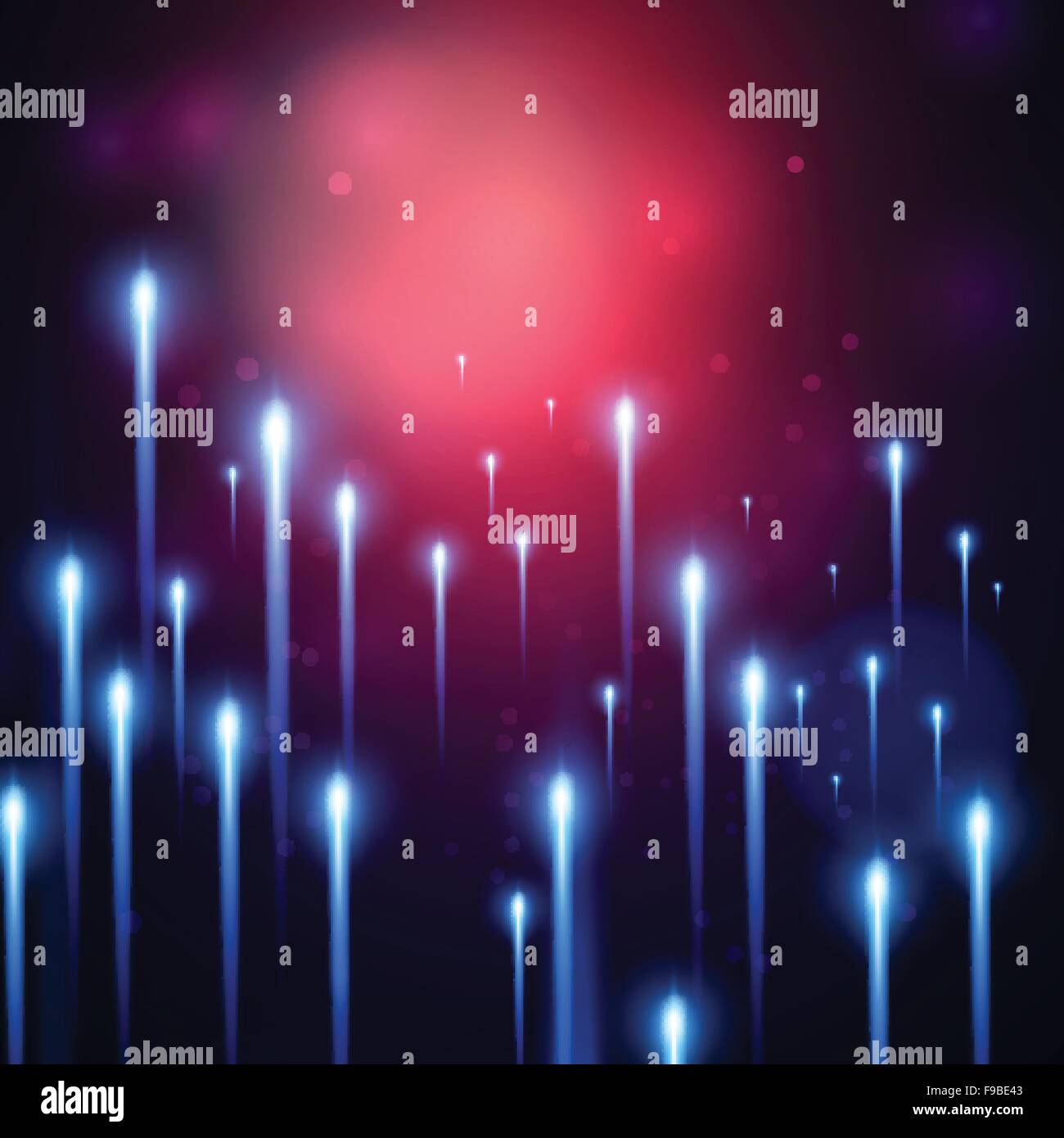 Shooting stars galaxy Stock Vector Images - Alamy
