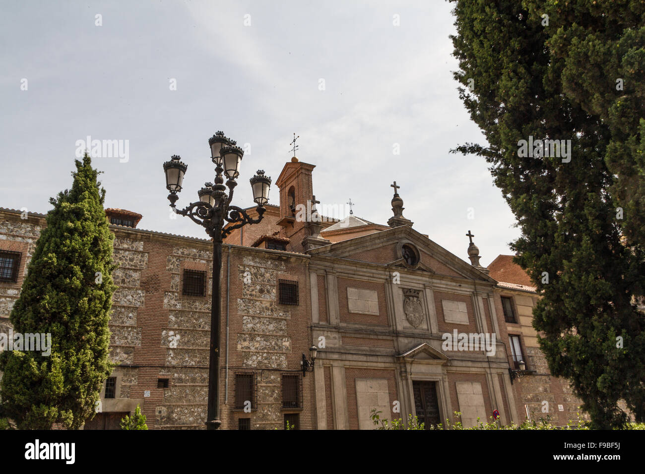Street View in Madrid Stock Photo - Alamy