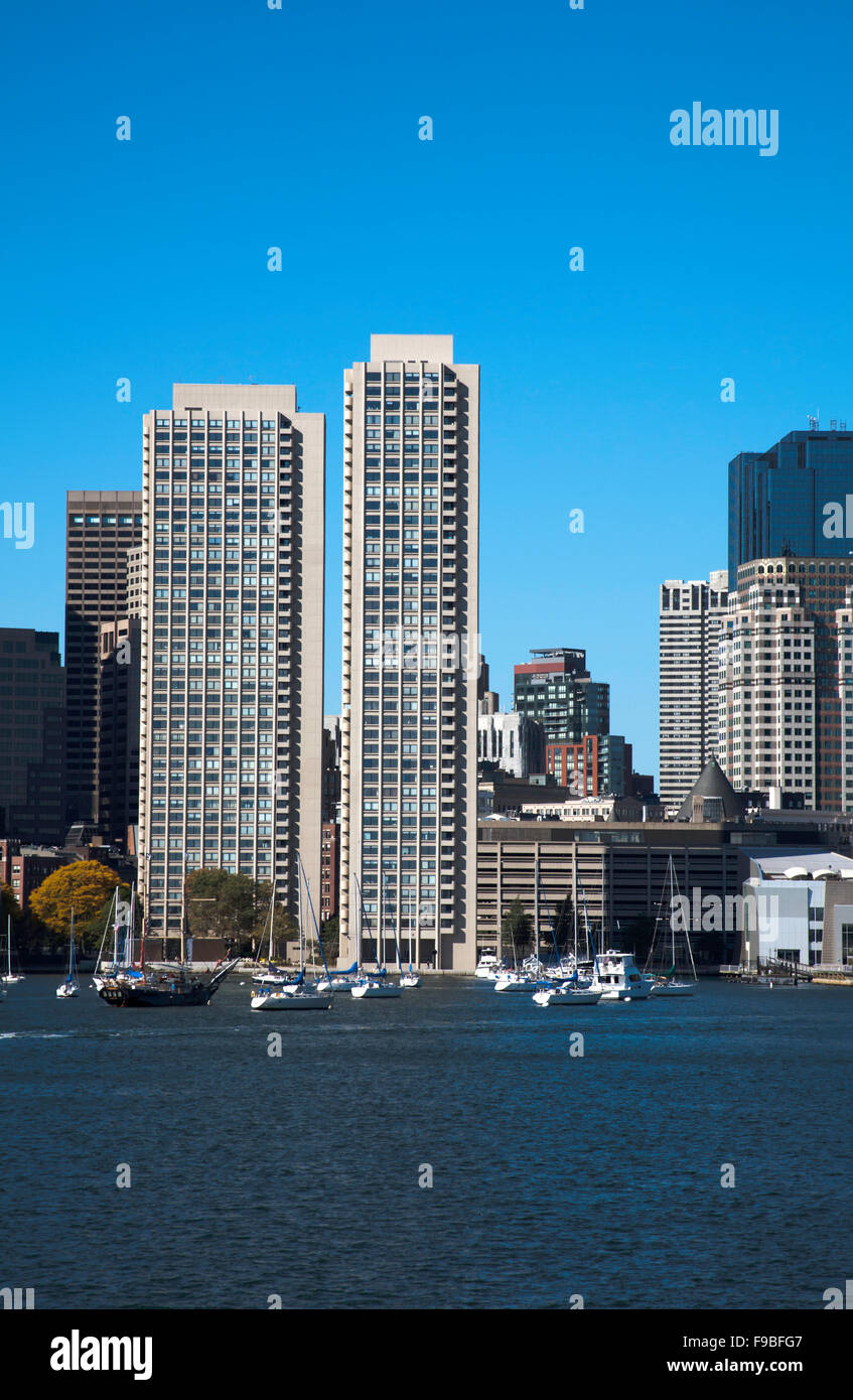 High Rise office buildings The Waterfront Boston Massachusetts USA ...