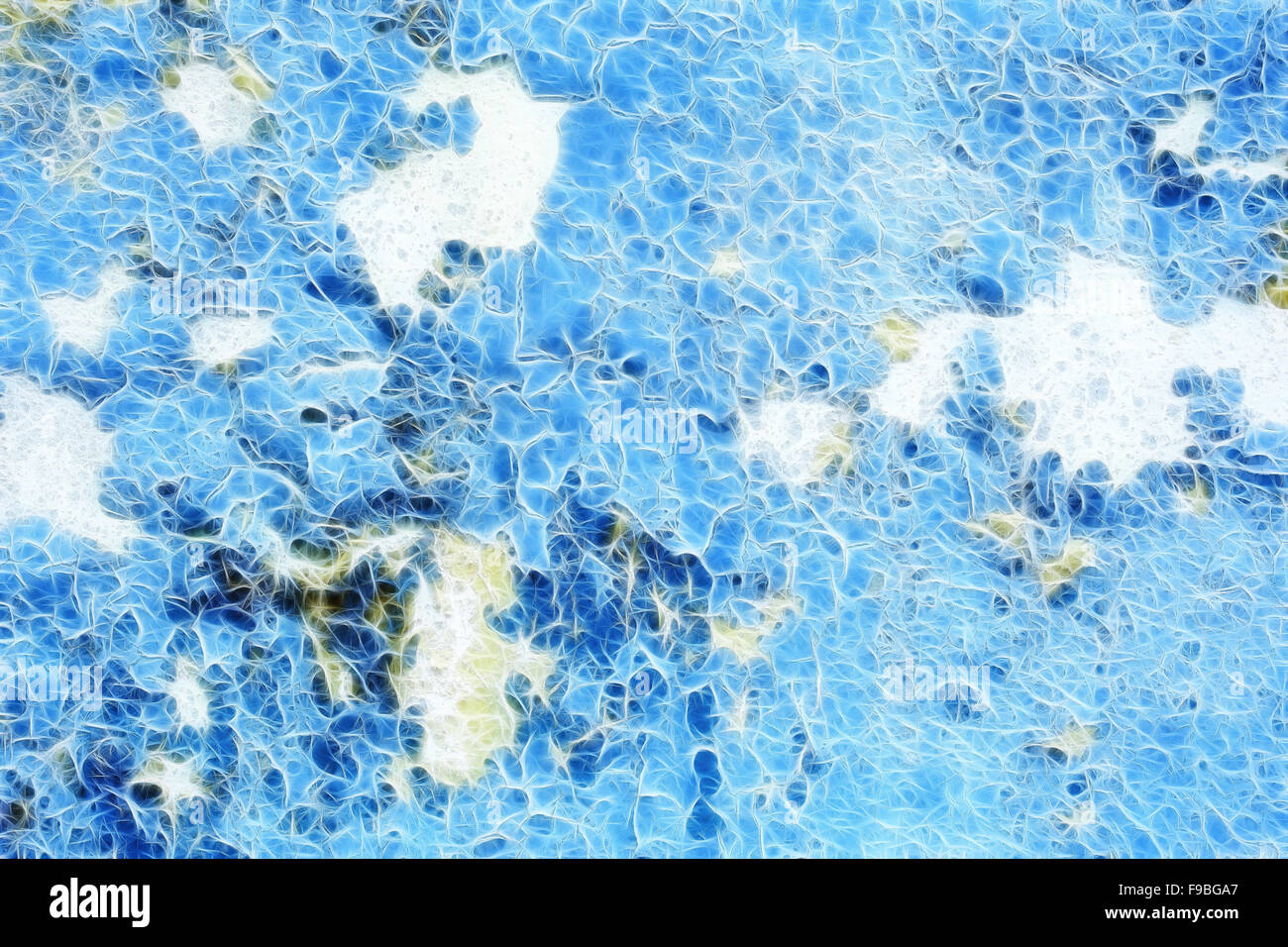 blue crackle wall texture, color crackle background, with fractal ...