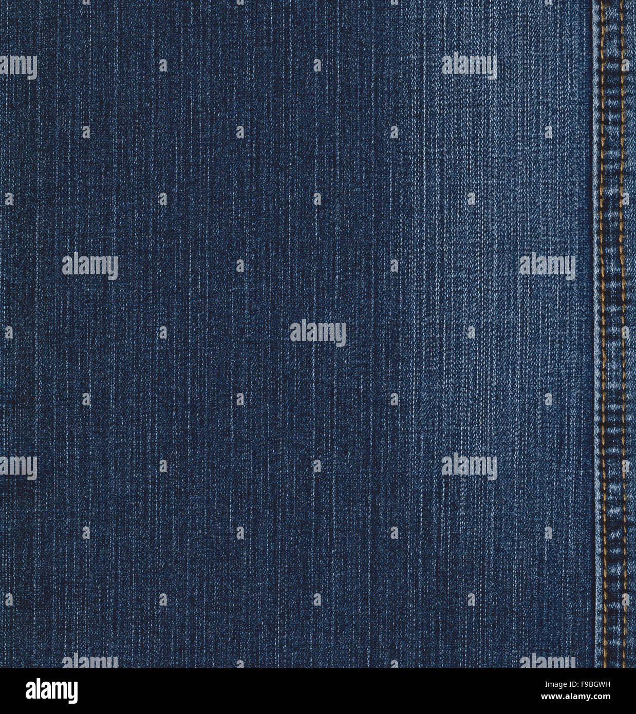 Real blue jeans denim texture, background with stitch Stock Photo - Alamy