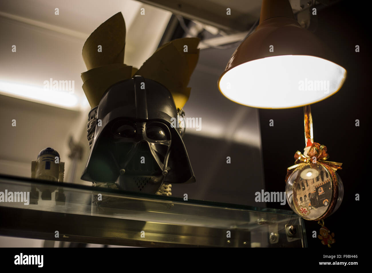 Roma, Italy. 15th Dec, 2015. Gathering of Star Wars fans, right before ...