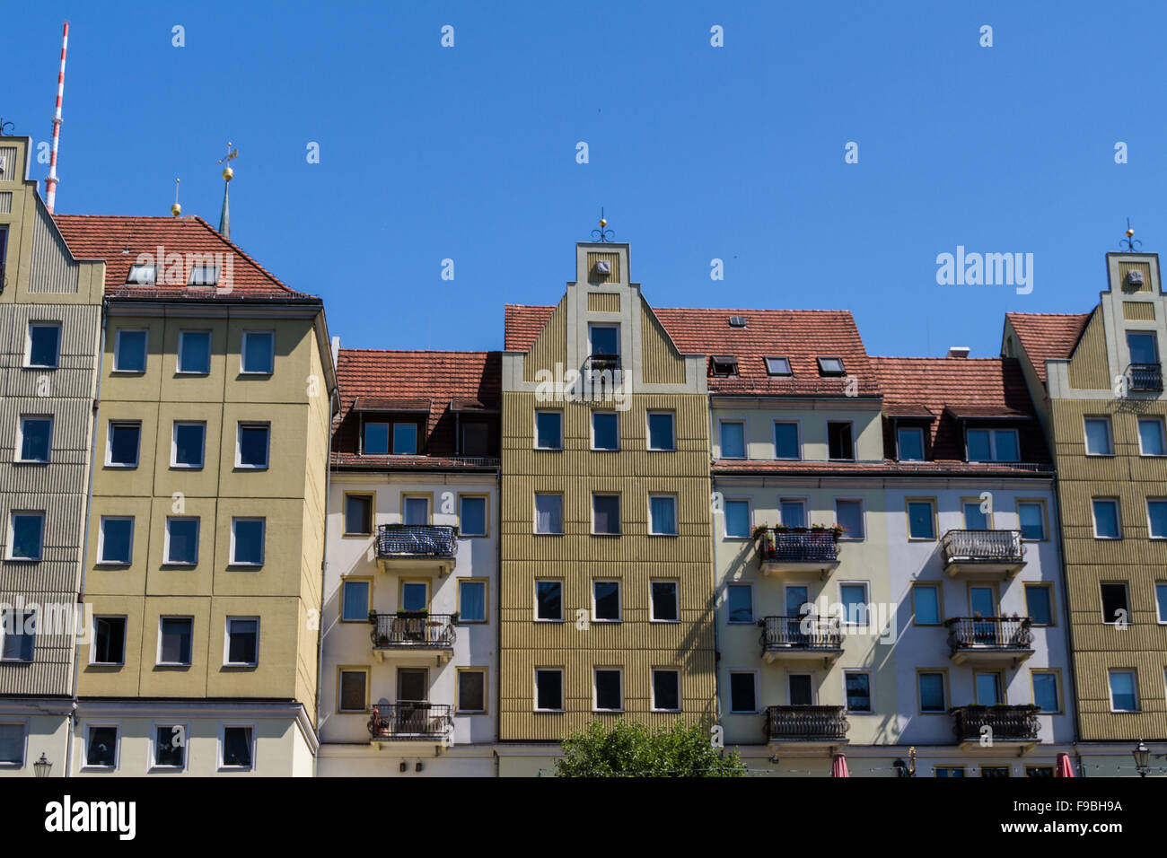 Row of Buildings in Berlin, Germany Stock Photo - Alamy