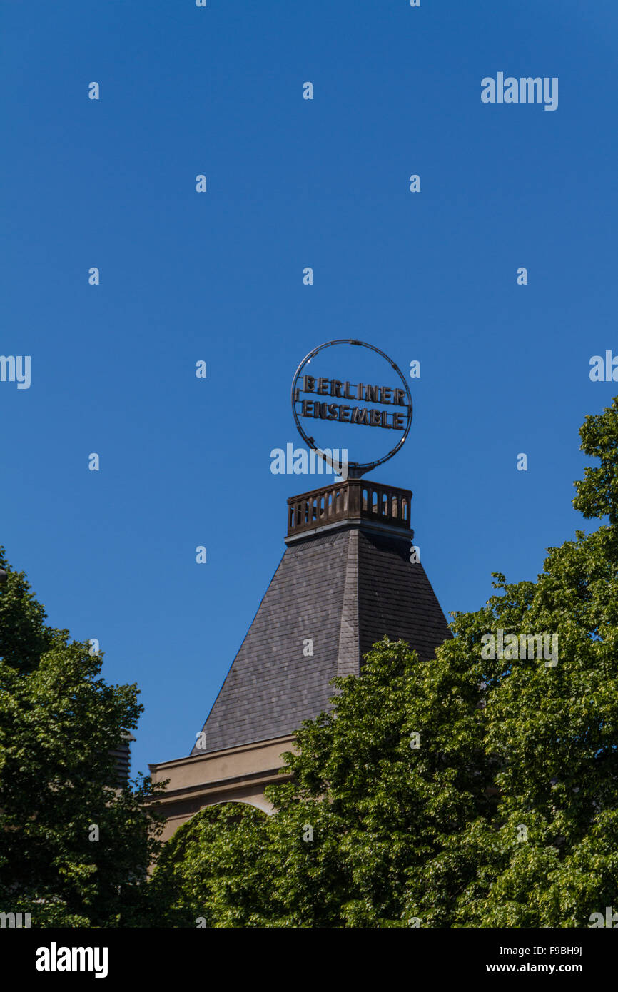 aerial view of central Berlin Stock Photo - Alamy