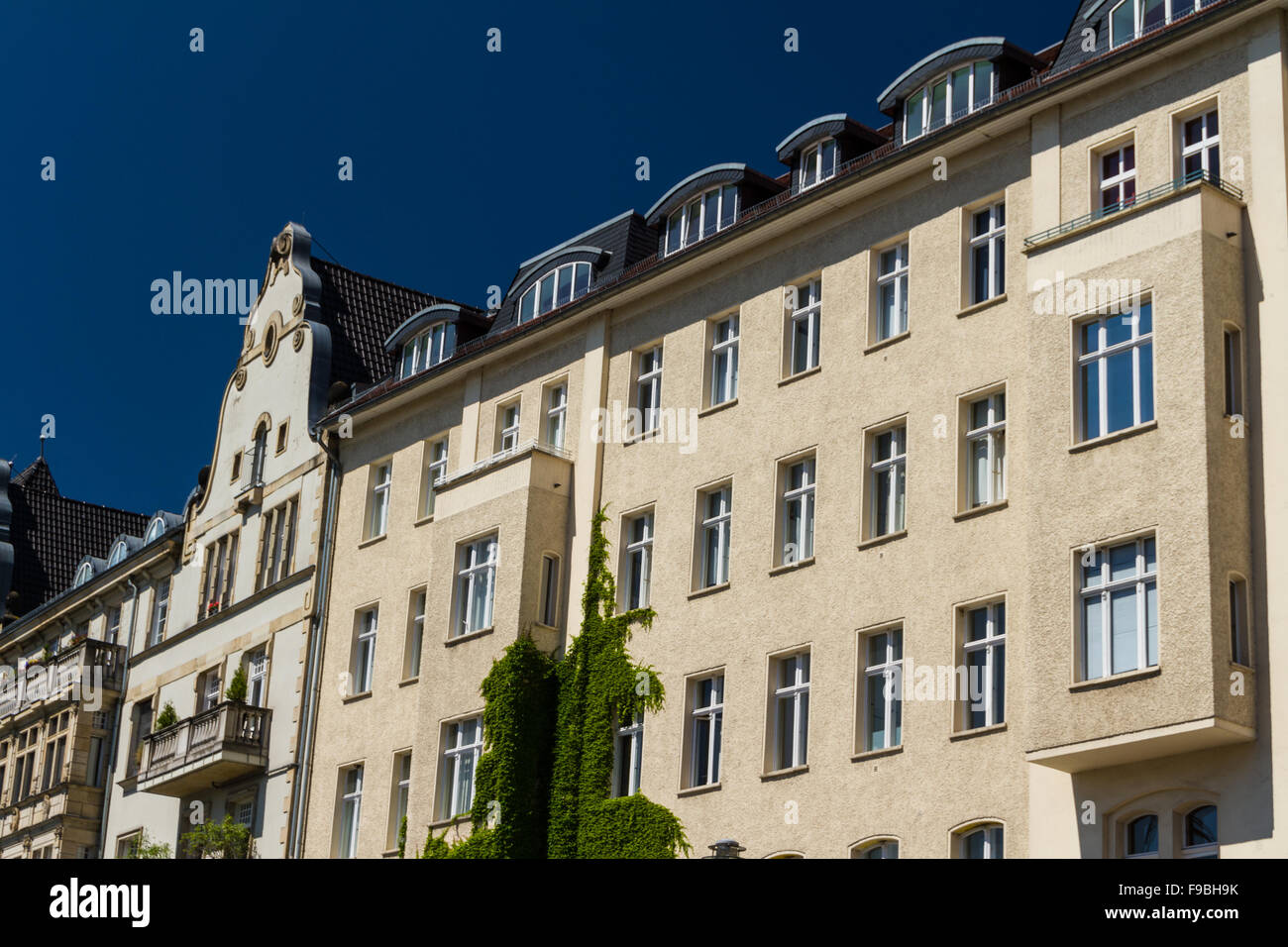 Row of Buildings in Berlin, Germany Stock Photo - Alamy