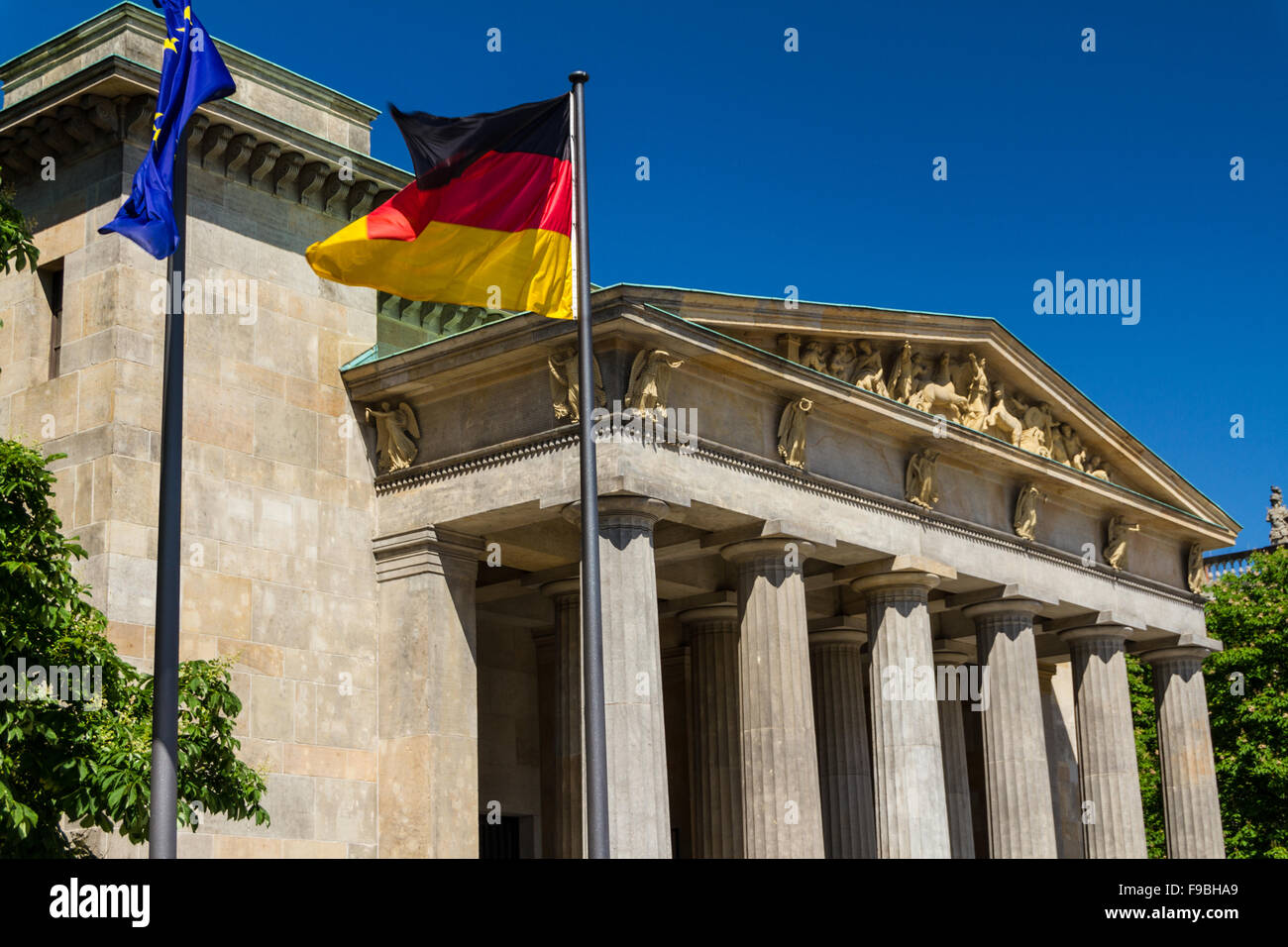aerial view of central Berlin Stock Photo - Alamy