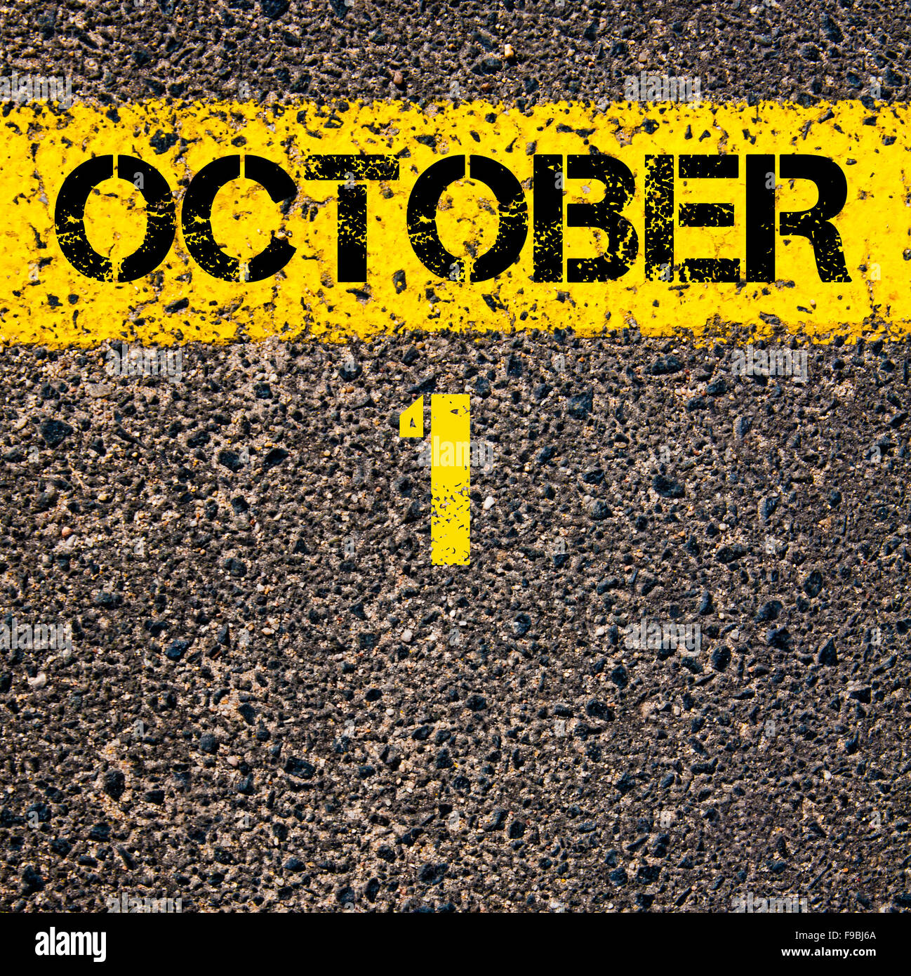 1 october calendar hi-res stock photography and images - Alamy