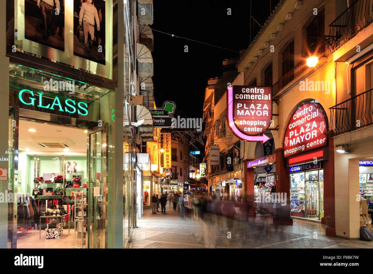 Benidorm night hi-res stock photography and images - Alamy