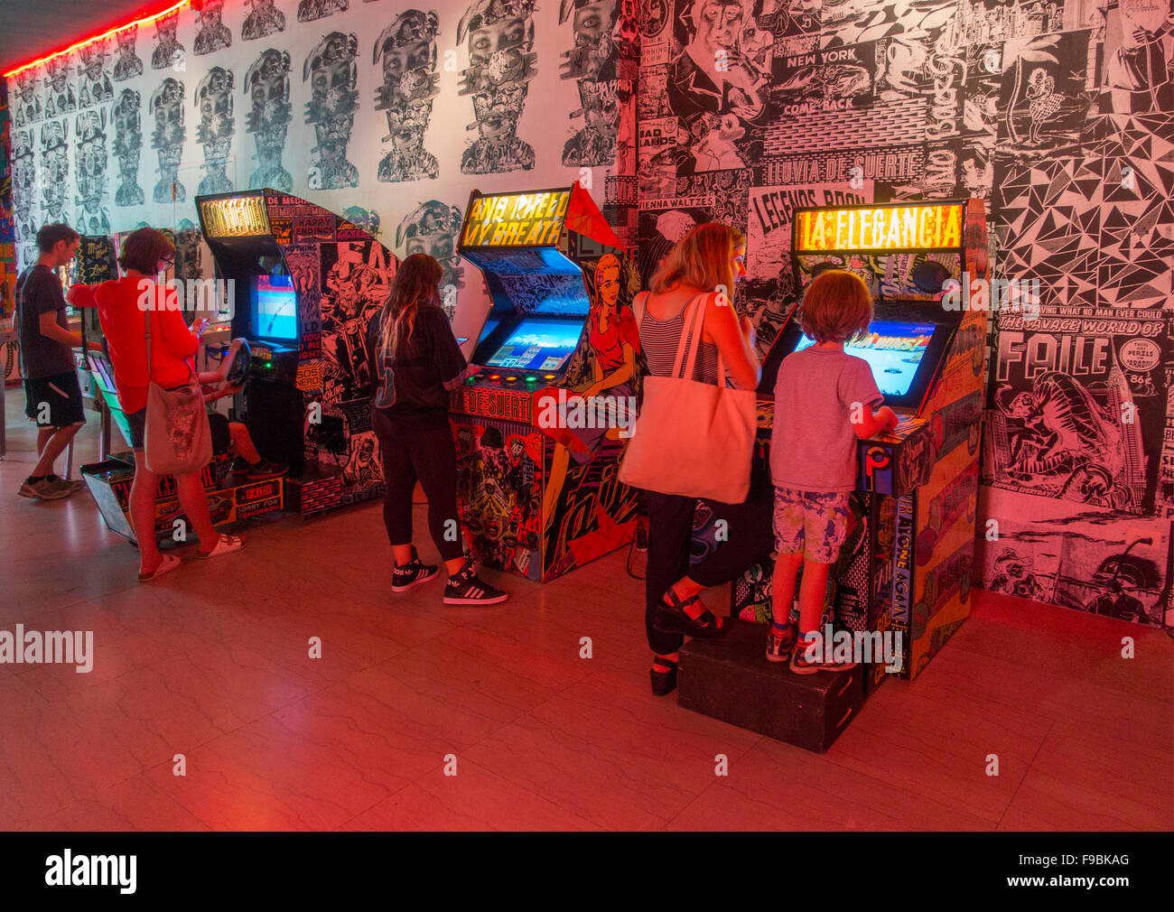 Graffiti art arcade games hi-res stock photography and images - Alamy