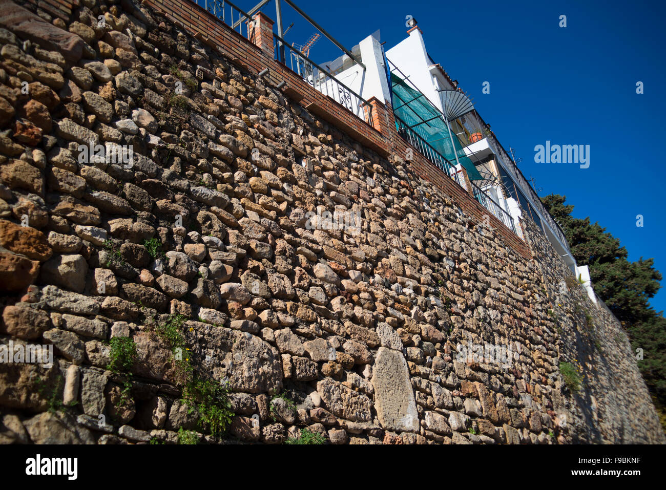 Moorish Arab Castle and Fortifications in Marbella on the Costa del Sol ...