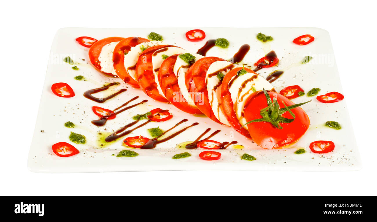 classic caprese salad Stock Photo - Alamy