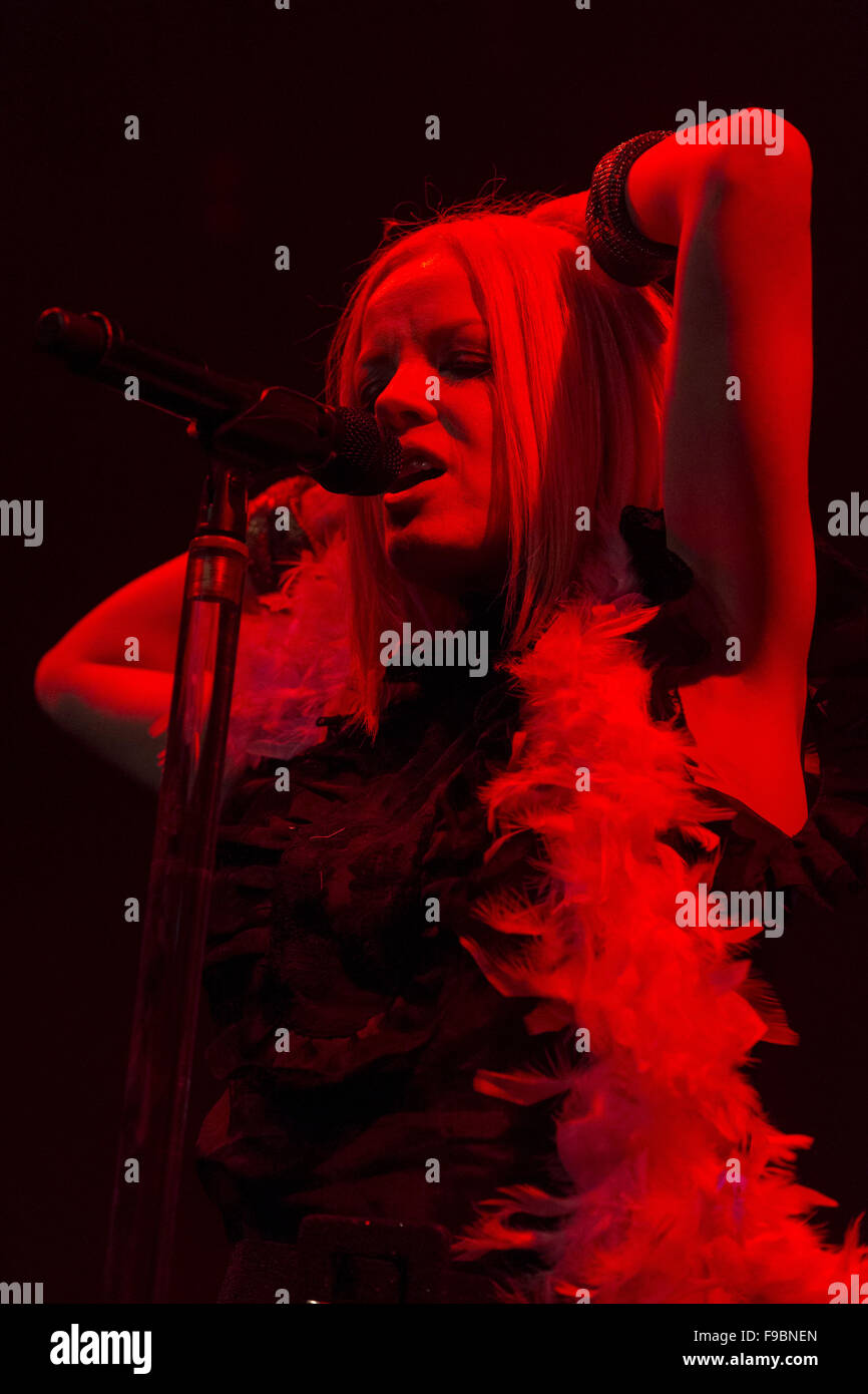 Garbage perform at Usher Hall on their '20 Years Queer' tour. This ...