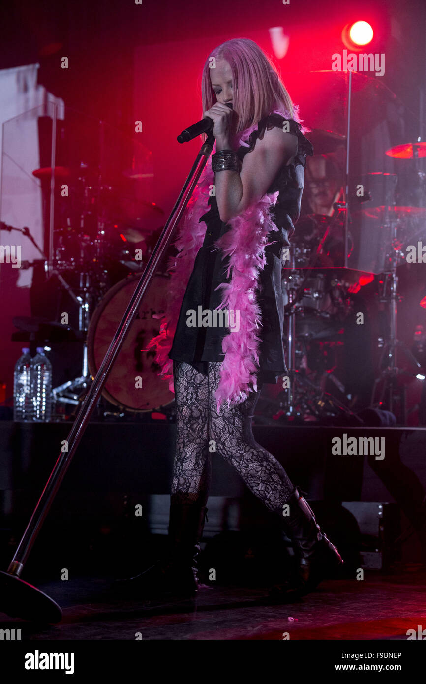 Garbage perform at Usher Hall on their '20 Years Queer' tour. This ...