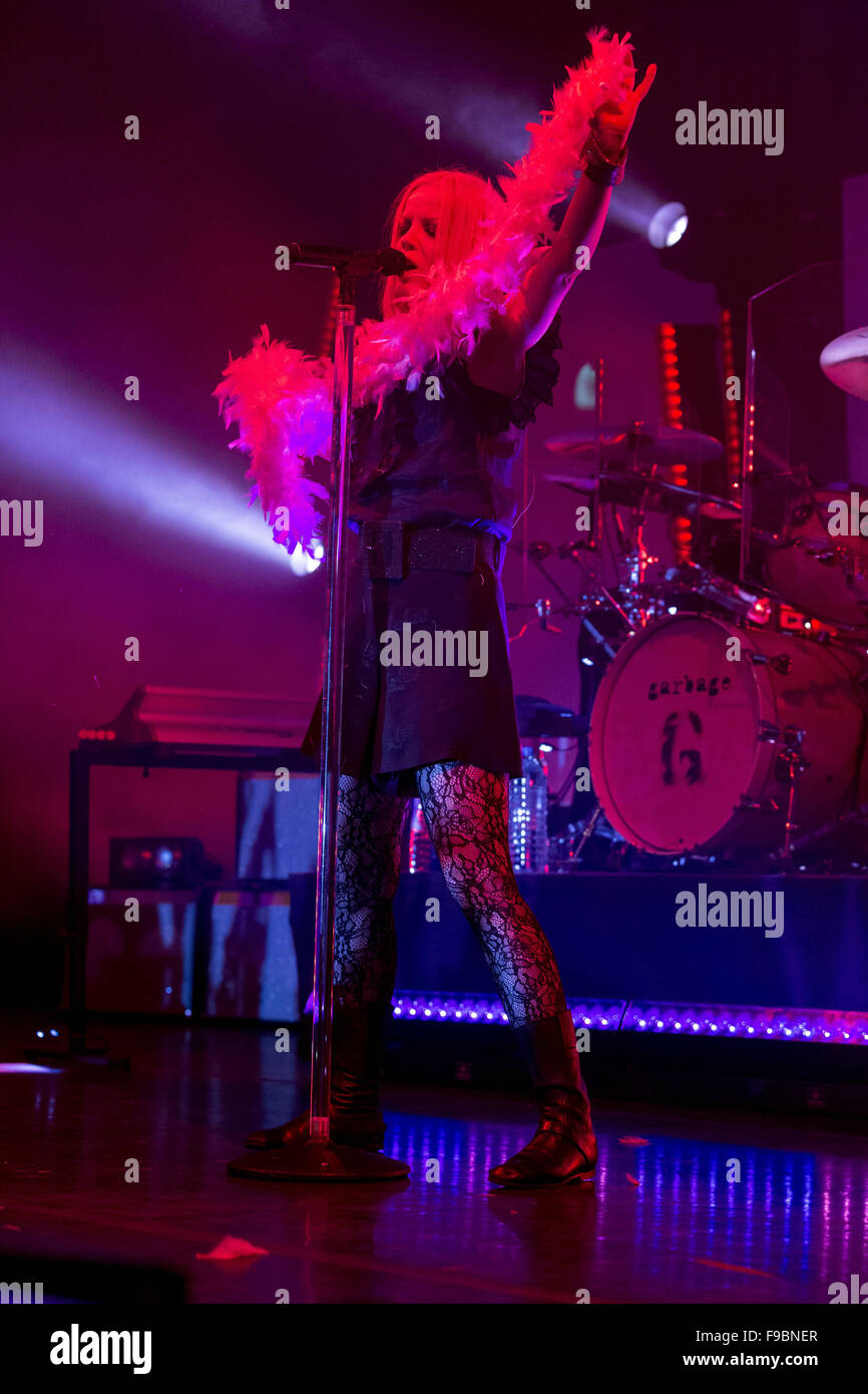 Garbage perform at Usher Hall on their '20 Years Queer' tour. This ...