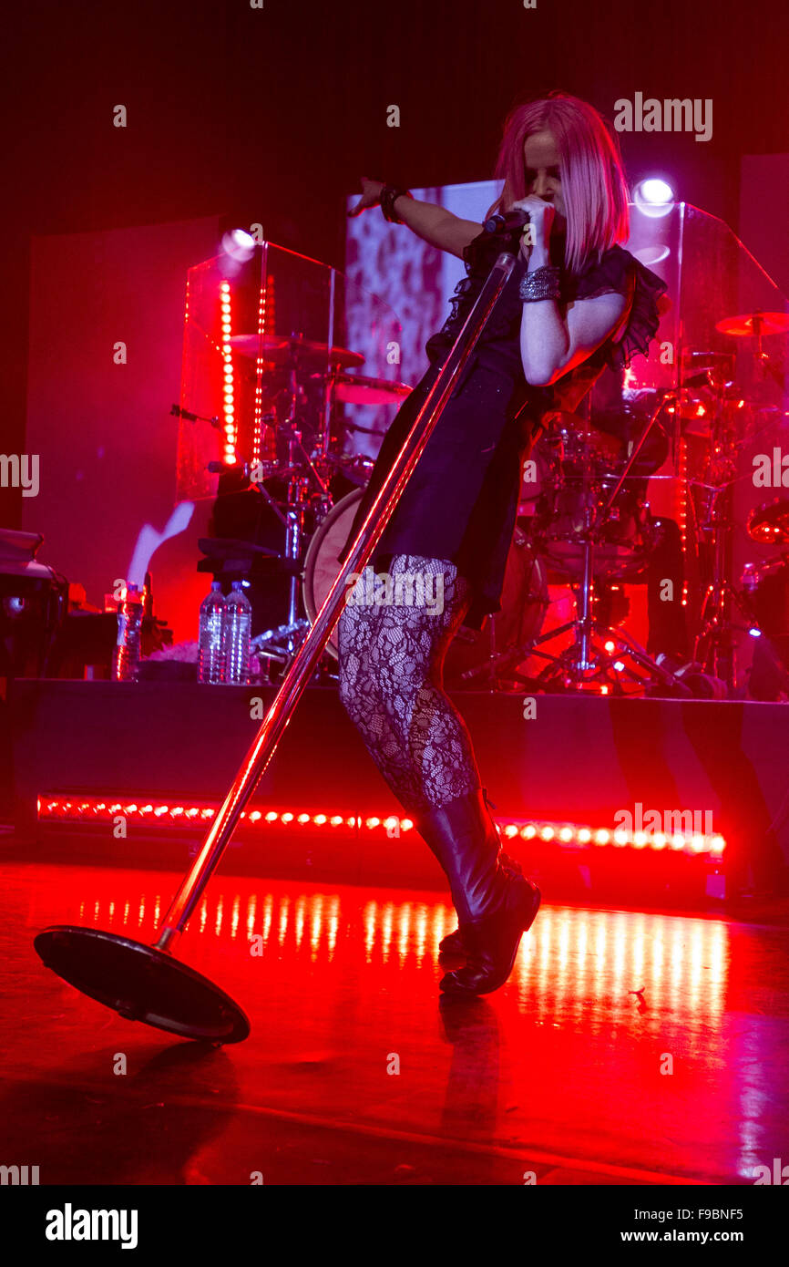 Garbage perform at Usher Hall on their '20 Years Queer' tour. This ...