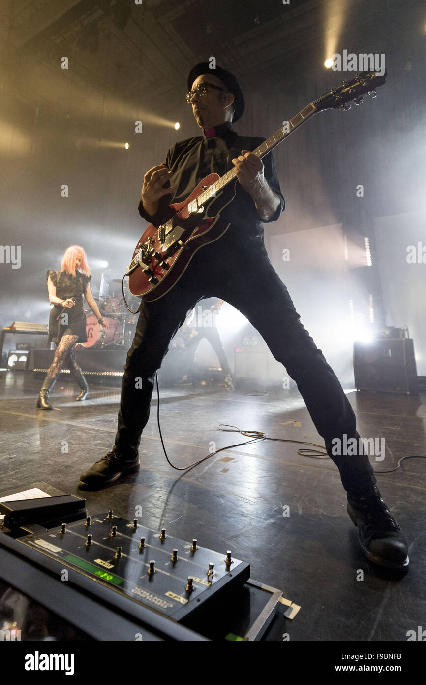 Garbage perform at Usher Hall on their '20 Years Queer' tour. This ...