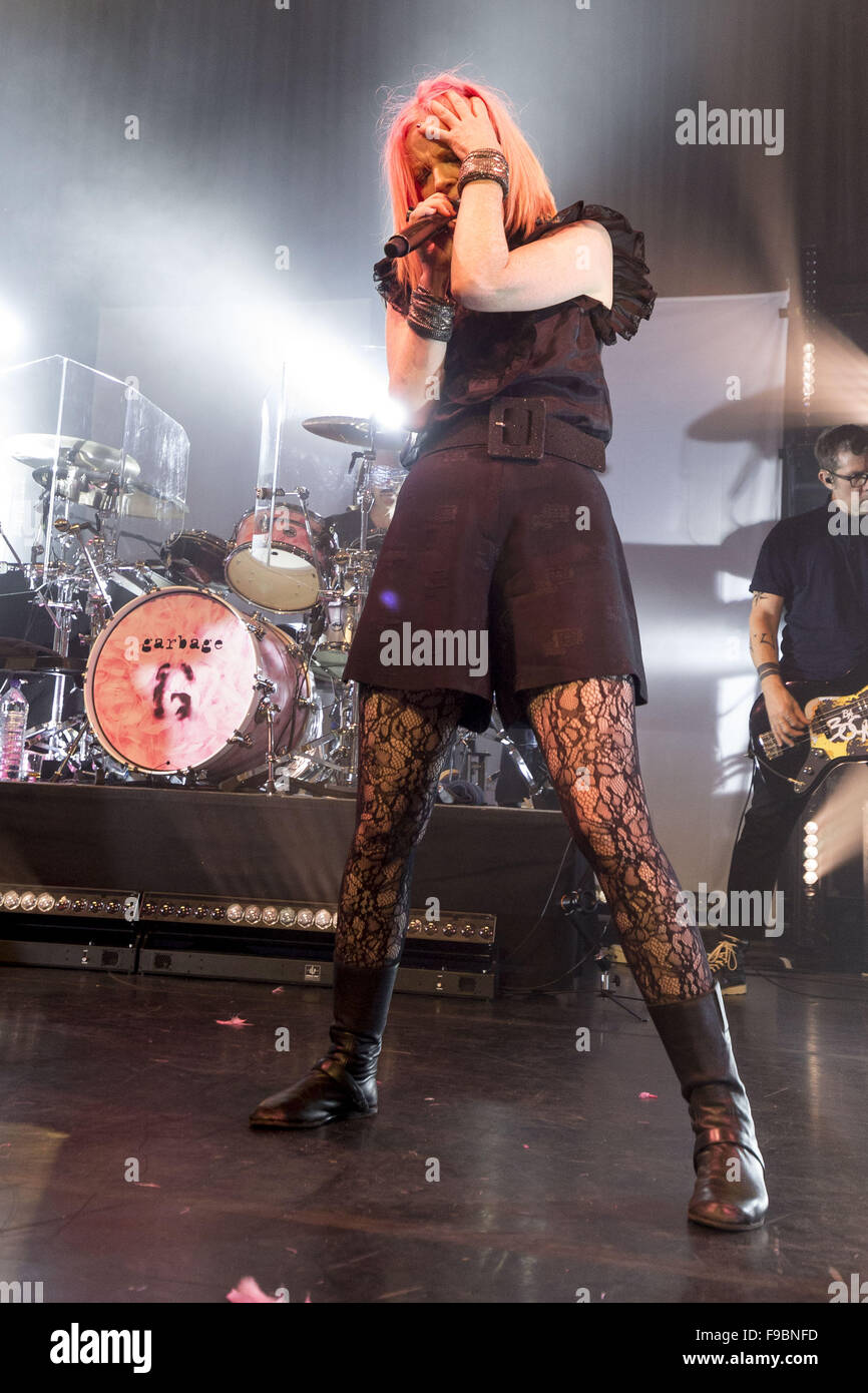 Garbage perform at Usher Hall on their '20 Years Queer' tour. This ...