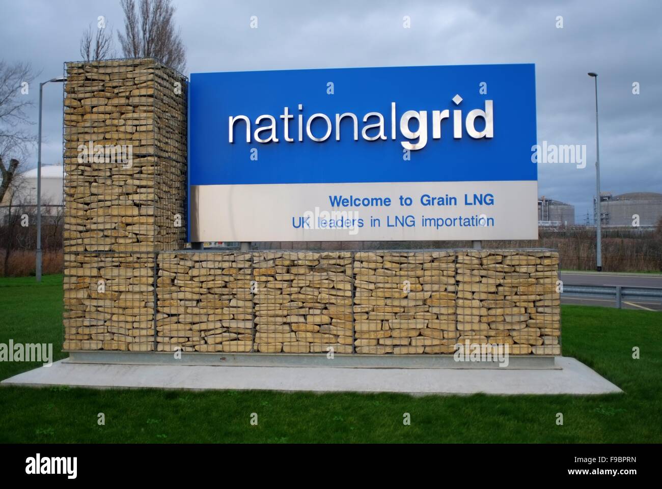 national-grid-sign-isle-of-grain-stock-photo-alamy