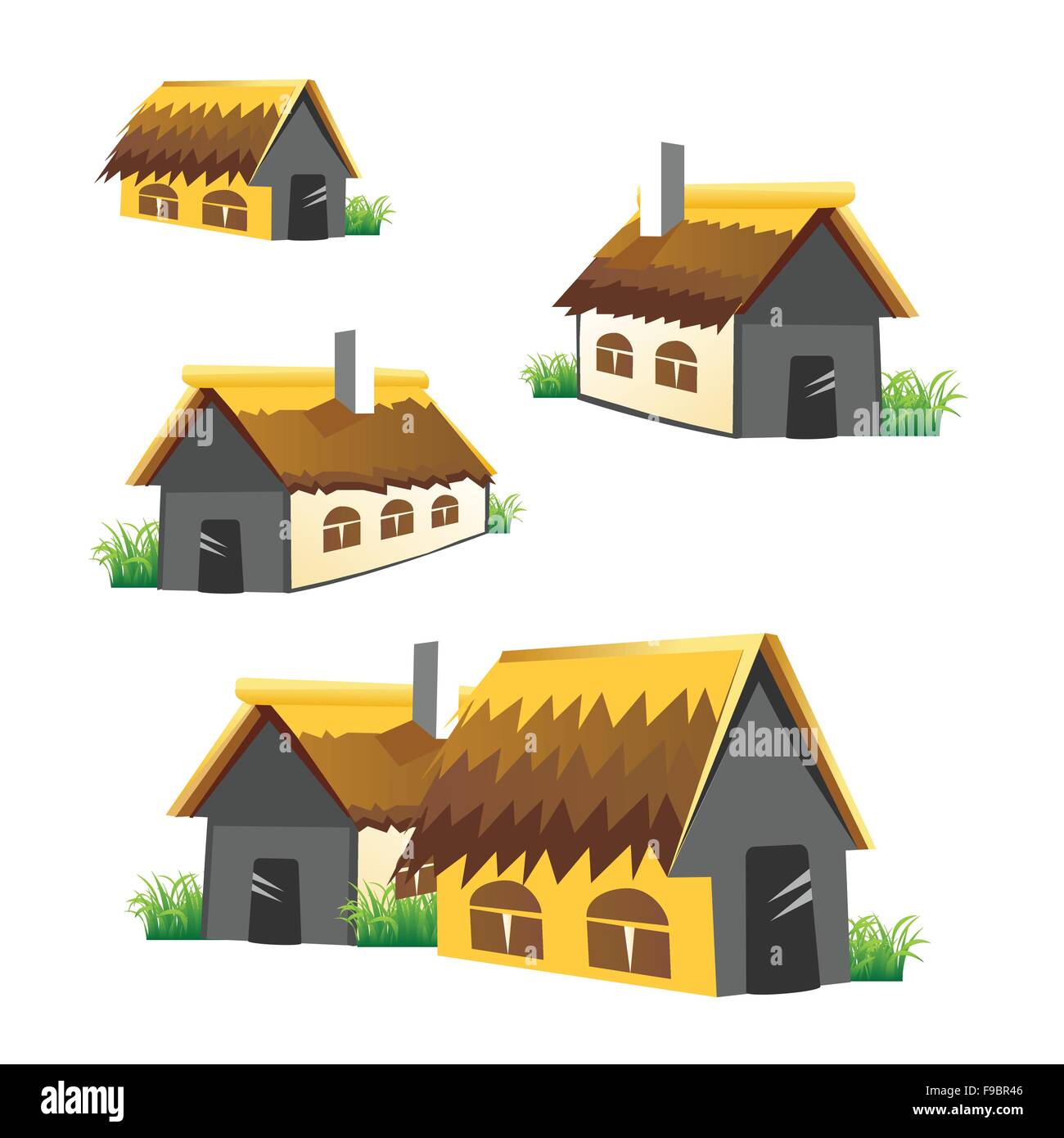 Home farm vector set Stock Vector Image & Art - Alamy