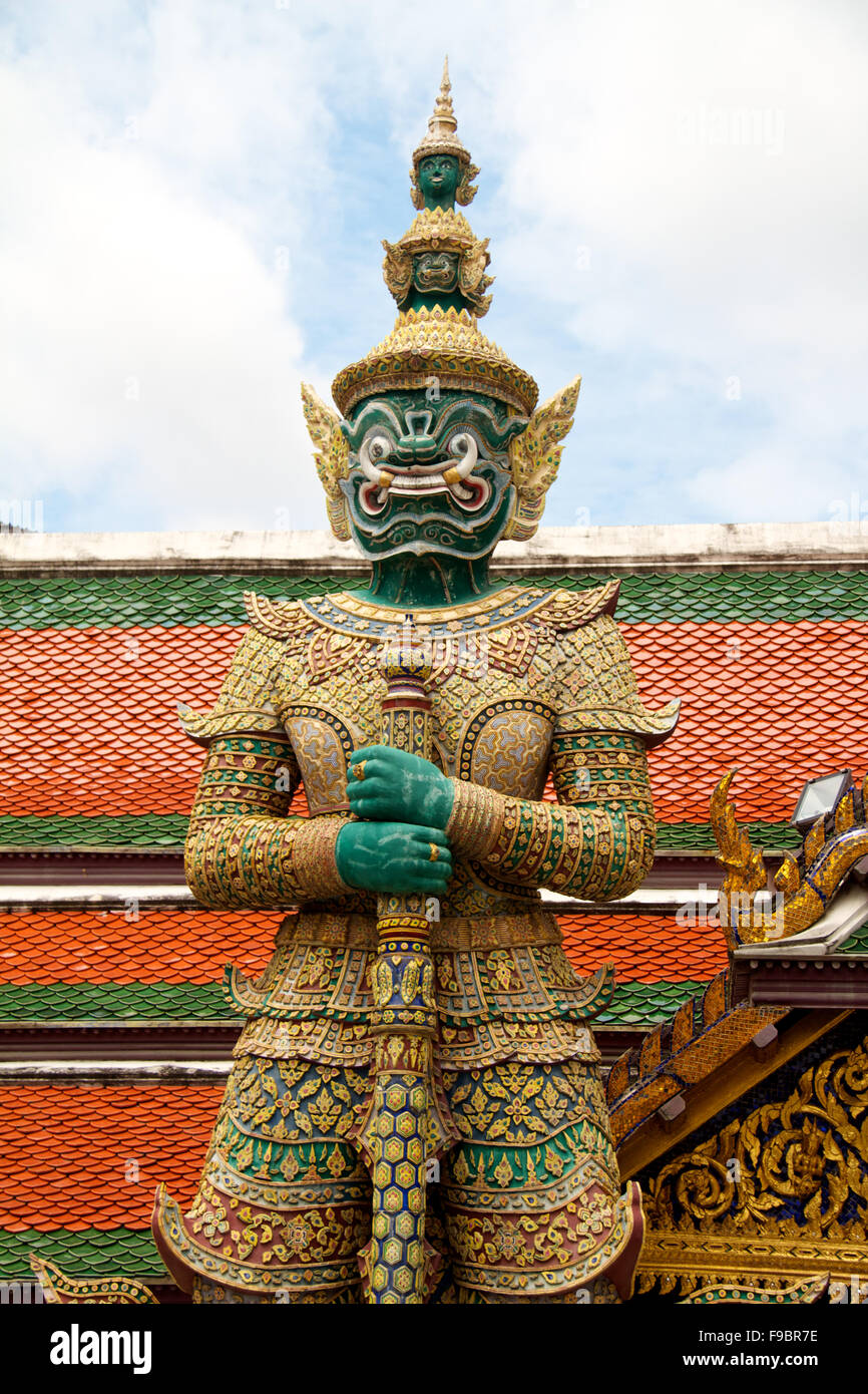 Statue in the Ramayana Stock Photo - Alamy