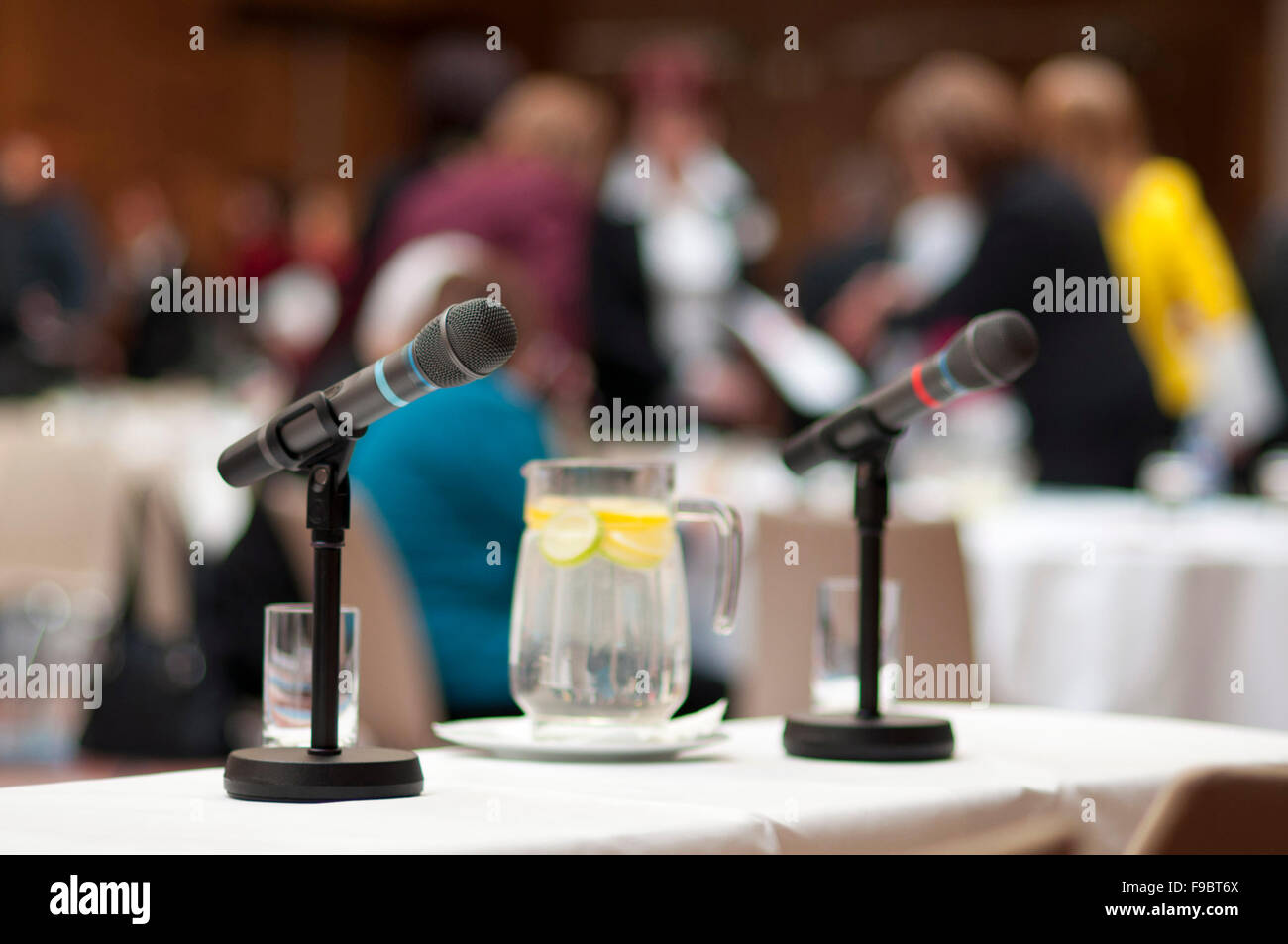 Indoor business conference for managers Stock Photo - Alamy