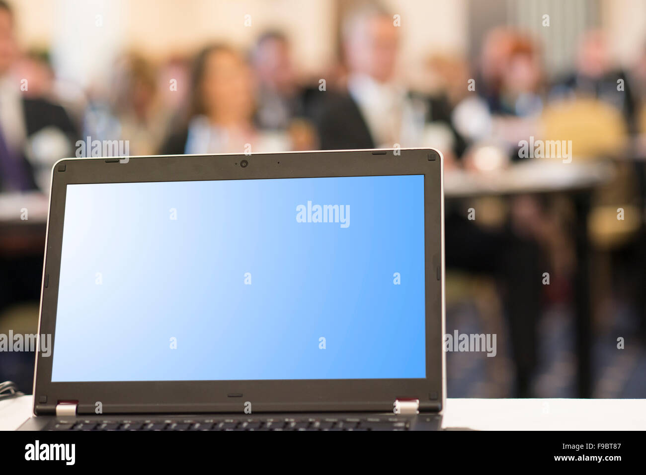 Indoor business conference for managers Stock Photo - Alamy