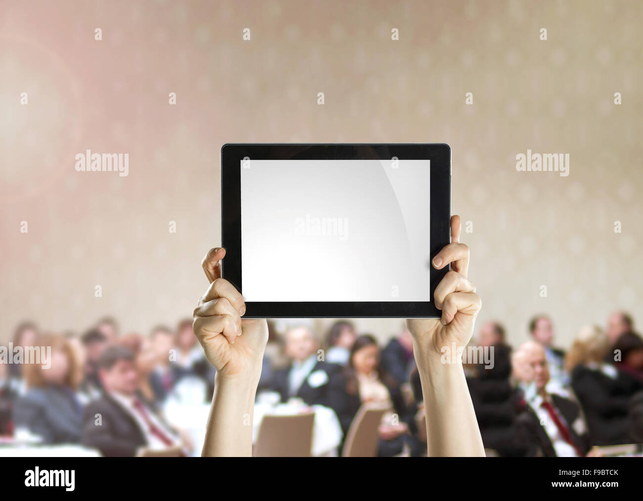 Indoor business conference for managers in hotel Stock Photo - Alamy