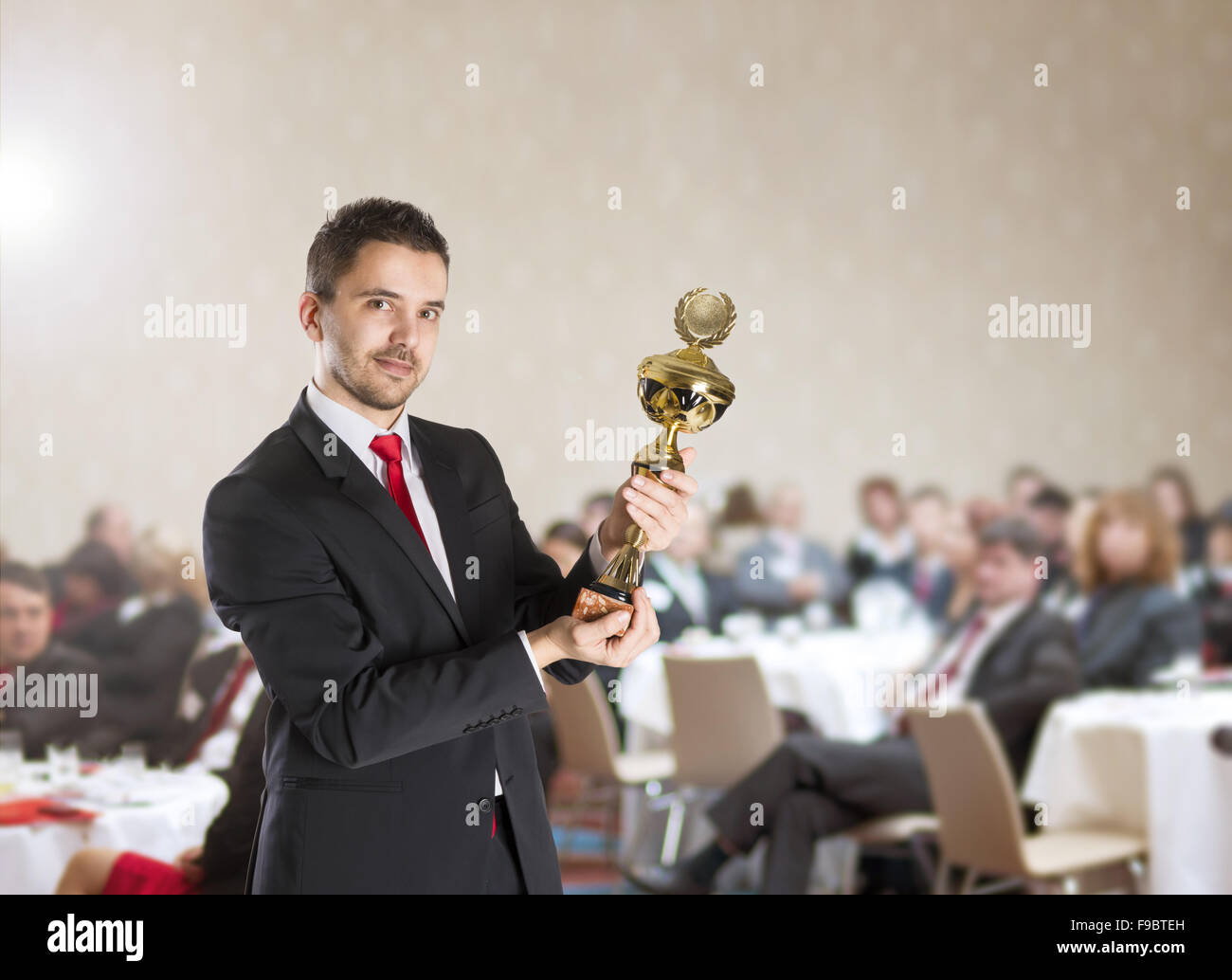 Public indoor business conference for modern managers Stock Photo - Alamy